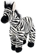Mikrotrading zebra plyšová stojící, 28 cm