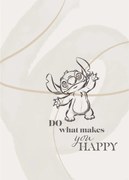 Komar Plakát Disney Lilo and Stitch Do What Makes You Happy 50 x 70 cm