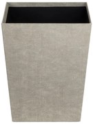 Béžový kancelářský odpadkový koš Sofia Canvas Paper Laminate – Bigso