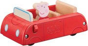 Set figurek a příslušenství prasátko peppa dřevěné rodinné auto + figurka peppa