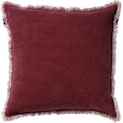 Dekorační povlak na polštář BURTO MERLOT 45x45 cm, vínový