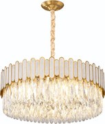 Toolight Závěsné stropní osvětlení APP1747-8CP 60 cm zlaté