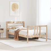 Rám postele s čelem 75 x 190 cm masivní borovice 3306694