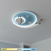 Brilagi -LED Dětské stropní svítidlo STARSHIP LED/64W/230V 3000/4500K modrá