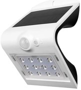 LED Solární nástěnné svítidlo se senzorem LED/1.5W/3,7V IP65 bílá