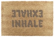 Rohožka z kokosového vlákna 60x90 cm Inhale Exhale – Artsy Doormats