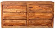 Indický nábytek - Komoda Tina 160x80x45 z indického masivu palisandr Only stain