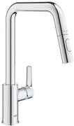 Grohe Start 2021 dřezová baterie s vytahovací sprškou, 2 proudy chrom 30631000 G30631000
