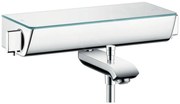Hansgrohe Ecostat Select, termostatická vanová baterie, bílá/chromová, 13141400