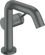 Hansgrohe Tecturis S - Umyvadlová baterie s výpustí, CoolStart, EcoSmart+, kartáčovaný černý chrom 73323340