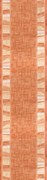 Associated Weavers, Protiskluzový běhoun na míru Linea 80, šíře 67 cm, oranžová, chodba / předsíň