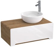 Comodo Koupelnová skříňka pod deskové umyvadlo Lukrecia W 80-1Z-HD