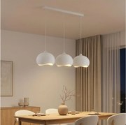BRILAGI - Lustr na lanku WABI SABI 3xE27/40W/230V bílá
