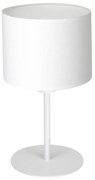 Stolní lampa ARDEN 1xE27/60W/230V pr. 18 cm bílá
