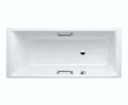 Kaldewei Ambiente - Vana Puro Star 686, 160x70 cm, otvory pro madla, bílá 258600010001
