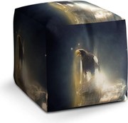 Sablio Taburet Cube Orel - 50x50x50 cm