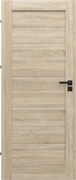 Porta doors Interiérové dveře rámové, 70 L, 70 × 197 cm, fólie, levé, Sonoma, plné