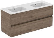 Ideal Standard Eurovit+ - Skříňka s dvojumyvadlem, 55x120x44 cm, 2 zásuvky, ořech R0576Y9
