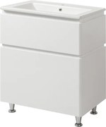 Lavedo Lion I 70 White koupelnová skříňka s umyvadlem