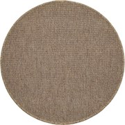 Vopi, Kusový koberec Nature NEW přírodní kruh, 67x67 (průměr) kruh, oranžová, kuchyně