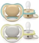 Philips Avent Dudlík ultra AIR 2 ks 0-6 m
