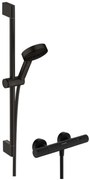 Hansgrohe Pulsify Select S - Sprchový set s termostatem, 3 proudy, EcoSmart, matná černá 24272670