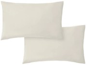 Povlaky na polštáře v sadě 2 ks z bavlněného perkálu 50x75 cm Cotton Percale – Bianca