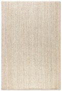 Hanse Home, Kusový koberec Bouclé Jute 105973 Ivory White, 120x170, béžová, chodba / předsíň