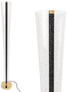 Toolight Stojací LED lampa Modern D57 LHJ073-F zlatá