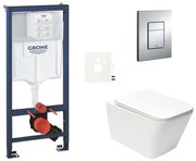 Závěsný wc set do lehkých stěn / předstěnová montáž SAT Infinitio SIKOGRSIN12E