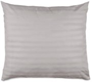 BAMBUSOVÝ POVLAK NA POLŠTÁŘ STRIPE STONE 50X60 CM ŠEDÁ