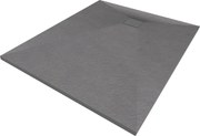 Gamma Erga Oldaf, SMC obdélníková sprchová vanička 120 x 90 cm, šedá matná, ERG-GMA-OL-90120G