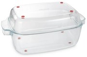 TESCOMA Pekáč s poklopem GrandCHEF 40 x 26 cm, skleněný