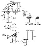 Výpusť s bojlerem stojánková GROHE RED DUO 30327001