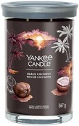 Svíčka yankee candle signature 2 knoty black coconut 567 g