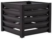 Kompostér Trestles KOMP 1100x1100x970 mm, 1140 l, černý - VÝPRODEJ – omezené množství KOMP1-9005