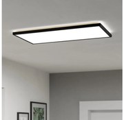 Eglo 901445-LED Koupelnové stropní svítidlo ROVITO 17,2W/230V 30x57cm IP44 černá
