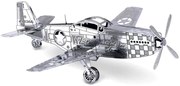 Metal earth 3d puzzle letadlo mustang p-51