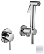 Paffoni Bidet Kit - Bidetová baterie pod omítku, se sprškou a tělesem, matná bílá KITDUP110BO