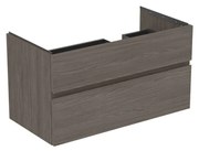 Ideal Standard Finesse - Umyvadlová skříňka 100x51x55 cm, 2 zásuvky, Dark Elm E3446UR