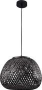 Závěsná lampa Zanzibar Black 1xE27 moderní stropní svítidlo