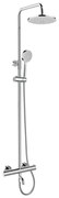 Mereo Sprchový program - Sprchový set s vanovým termostatem, průměr 22 cm, 1 proud, chrom CB60101TSA
