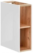 Koupelnový regál pod pracovní desku CAPRI WHITE 20cm