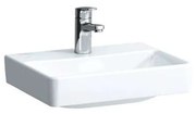 Laufen Pro S - Umývátko, 45x34 cm, 1 otvor pro baterii, bez přepadu, bílá H8169610001561