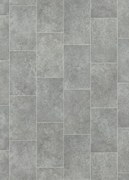 Breno PVC PLAZA Kent 968M - šedá dlažba, šíře 100 cm