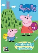 Jiri Models Omalovánky A5+ Prasátko Peppa - Výlet