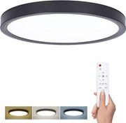 LED stropní světlo Solight černá WO8020