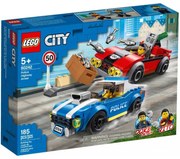 Lego stavebnice lego city police 60242 policejní honička na dálnici