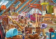 Castorland puzzle 500 dílků - Přeplněná půda