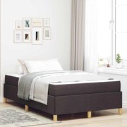 Rám postele Tmavě hnědá 120 x 190 cm textil 3398923